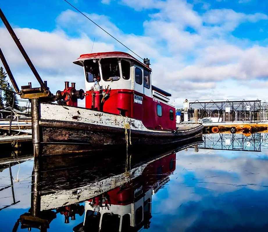 Frey Dock and Barge